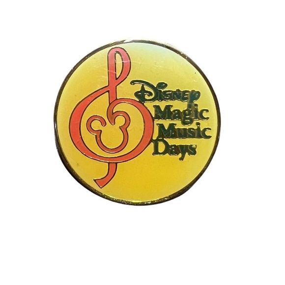 Disney | Jewelry | 3for 25 Disney Magical Music Days Vintage Pin Nwot ...